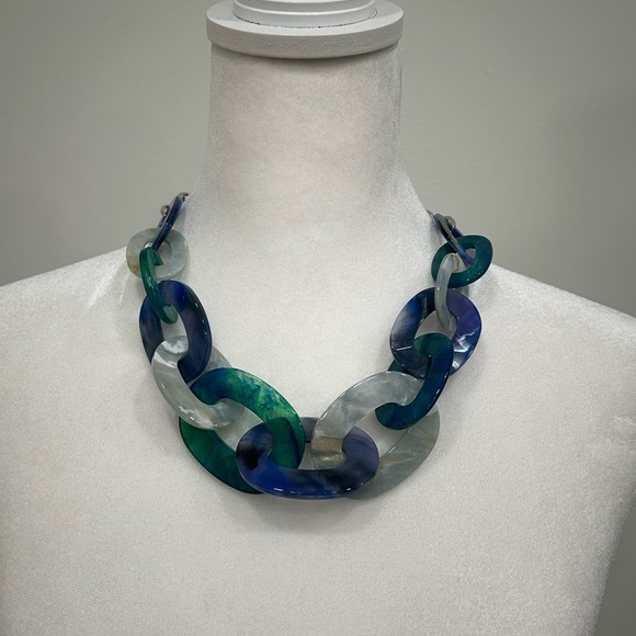 Hobbs London | Jewelry | Hobbs London Joy Necklace Blue Multi Nwt ...
